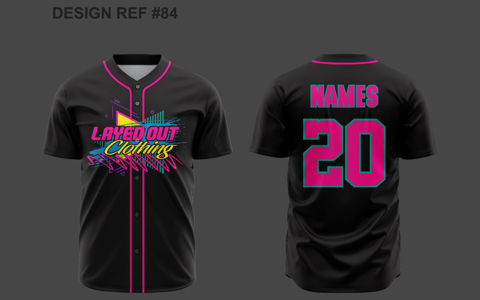 Custom Subliminated Jerseys – Layed Out Clothing